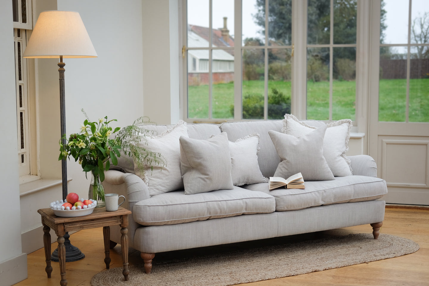 George Collection in Callie-Ecru – Snape Maltings