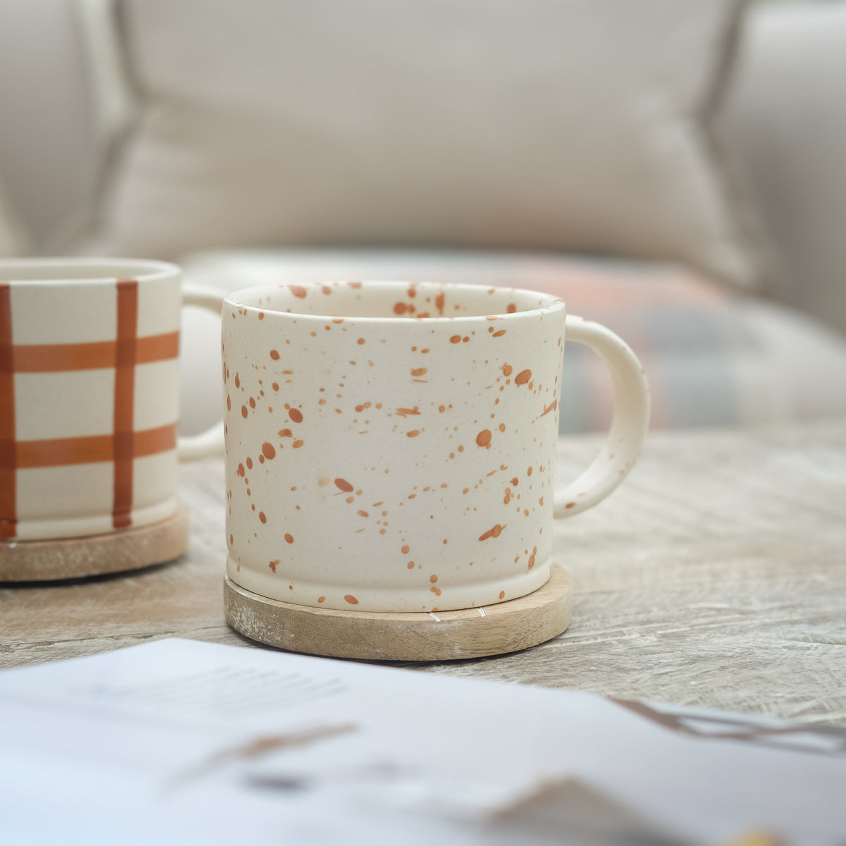 Ginger Ink Splash Mug – Snape Maltings